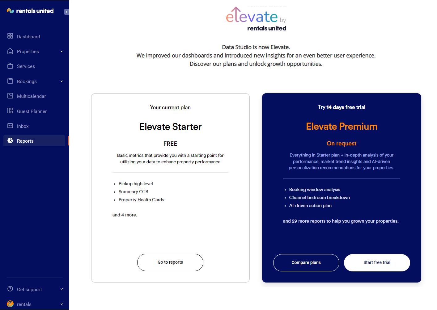 Accédez à Elevate Starter